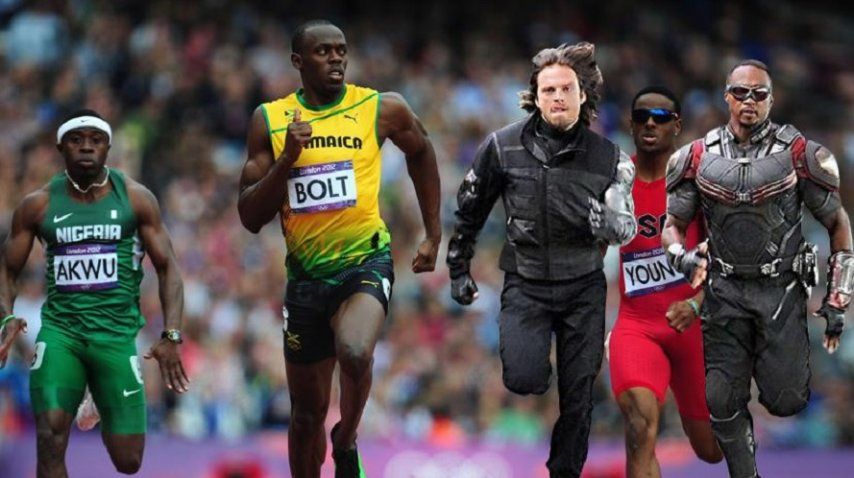 Tras el incidente con el camarógrafo, salieron los memes de Bolt